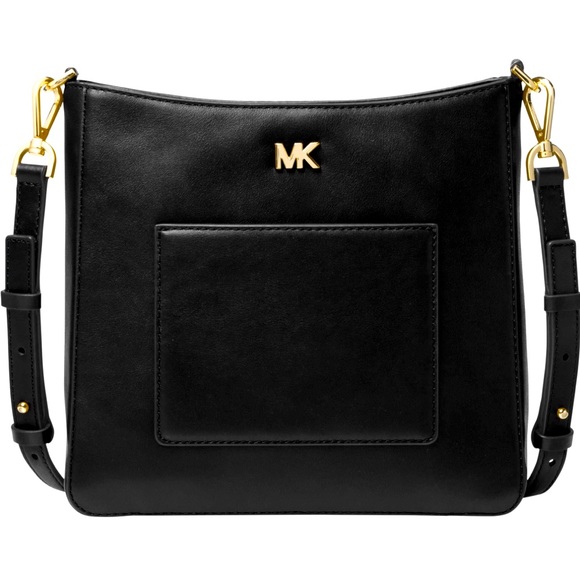 MICHAEL Michael Kors | Bags | Michael Kors Crossbody Black Leather Nwot ...
